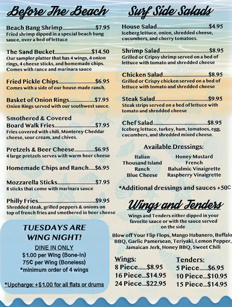 BEACH HOUSE GRILLE, 211 W Main St, Mayodan, NC, Phone 336-427-3030