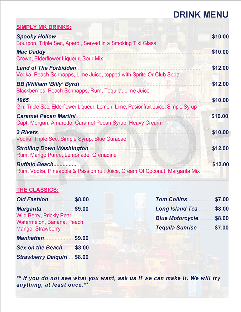 SIMPLY MK RESTAURANT, BAR & CATERING, 708 Washington St, Eden, NC 336 ...